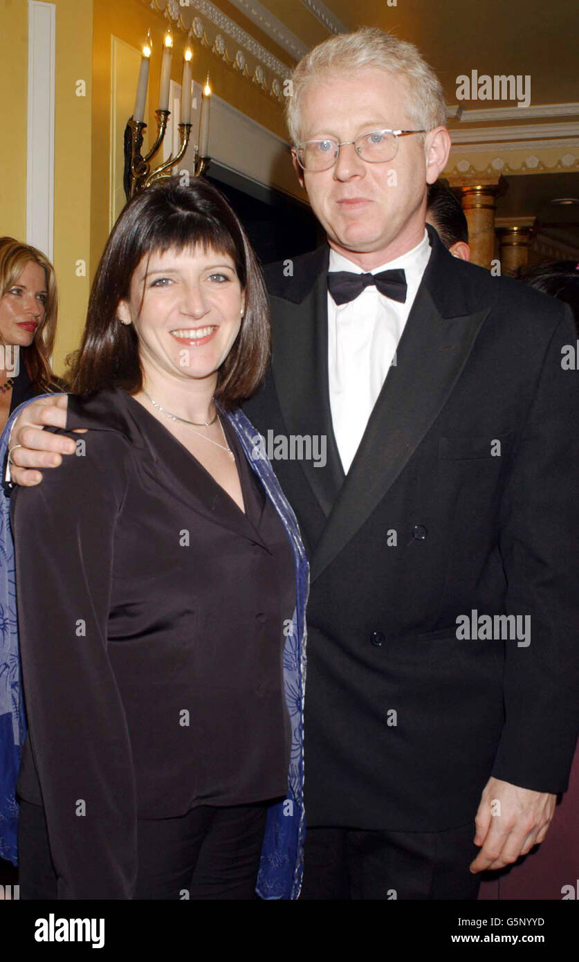 Richard Curtis and Emma Freud during the 22nd Awards of the London Film ...