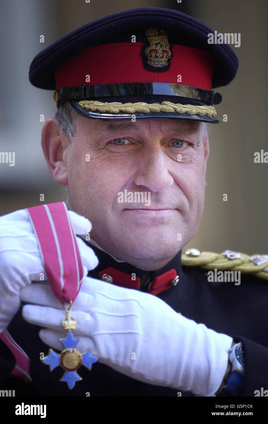 Brigadier Alex Birtwistle at Buckingham Palace in London Wednesday 20 ...