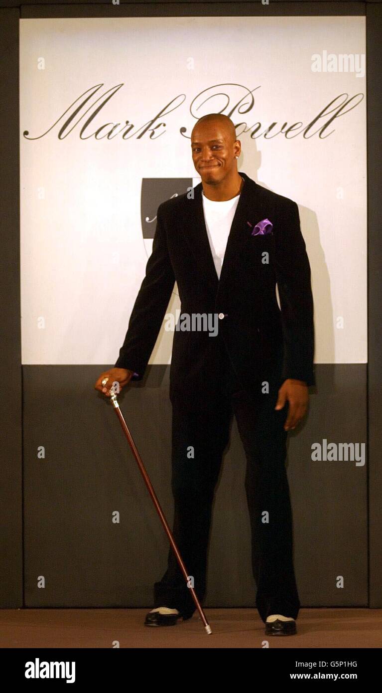 Ex-footballer, and television presenter, Ian Wright, models the Autumn ...