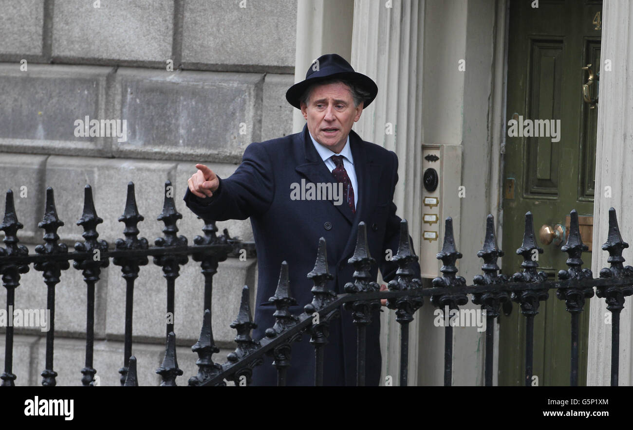 Quirke filming - Dublin Stock Photo - Alamy