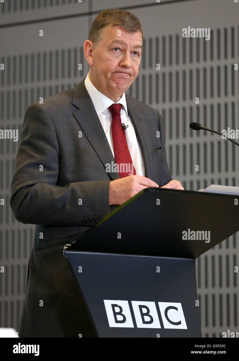 Author of the Pollard Report Nick Pollard, speaks during a press ...