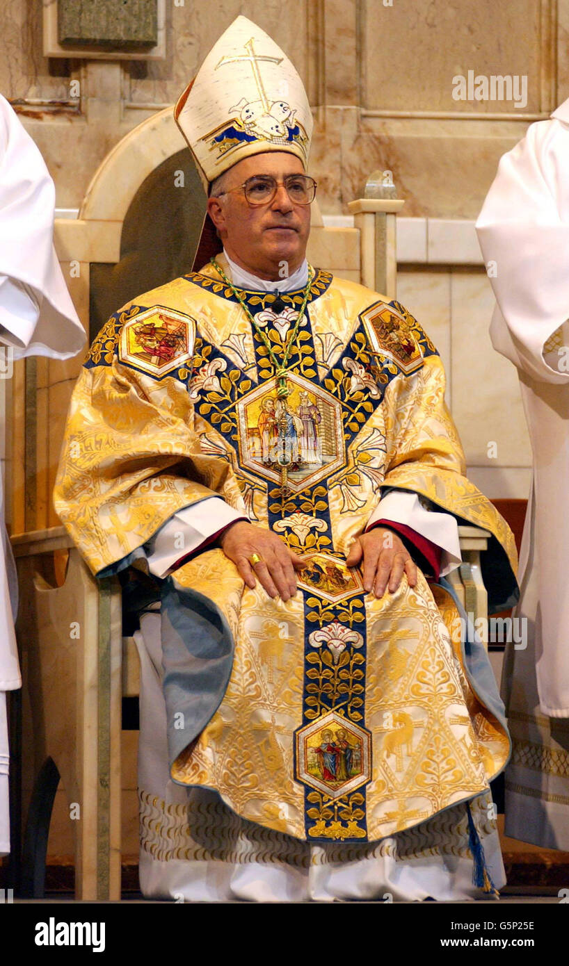 Most Reverend Mario Joseph Conti Stock Photo - Alamy