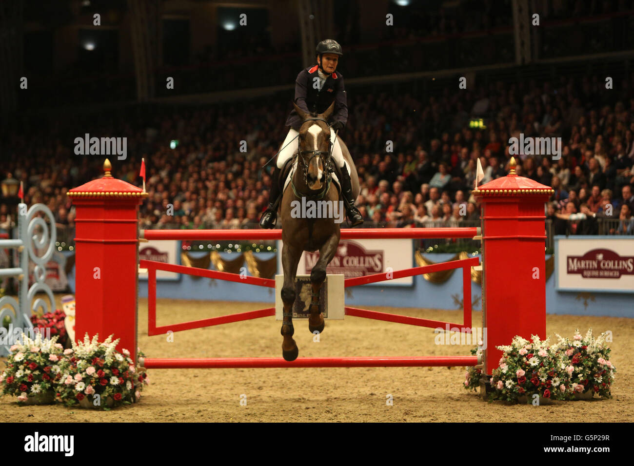 Great Britain's Tina Fletcher rides Hello Sailor in the Christmas ...