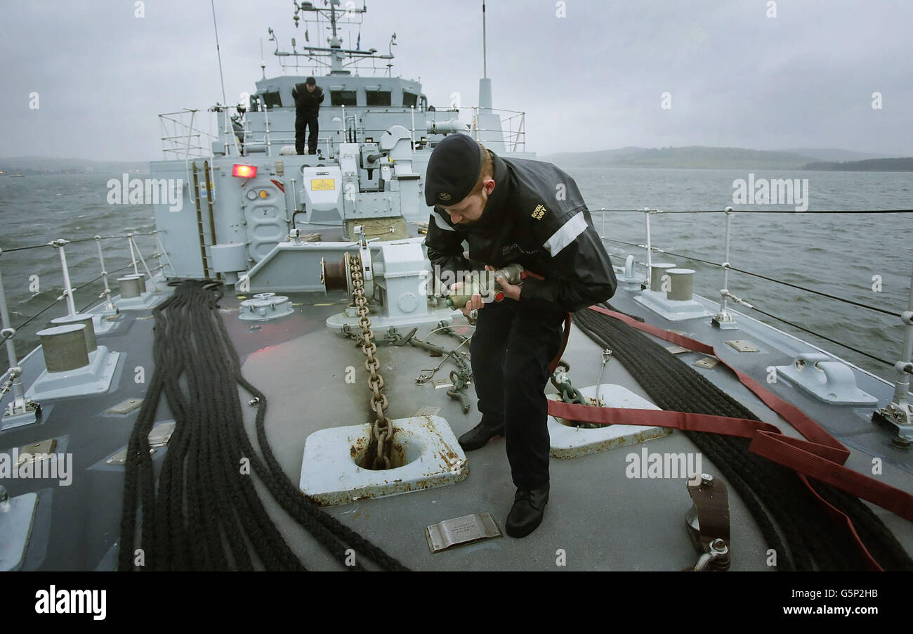 Hms blyth hi-res stock photography and images - Alamy