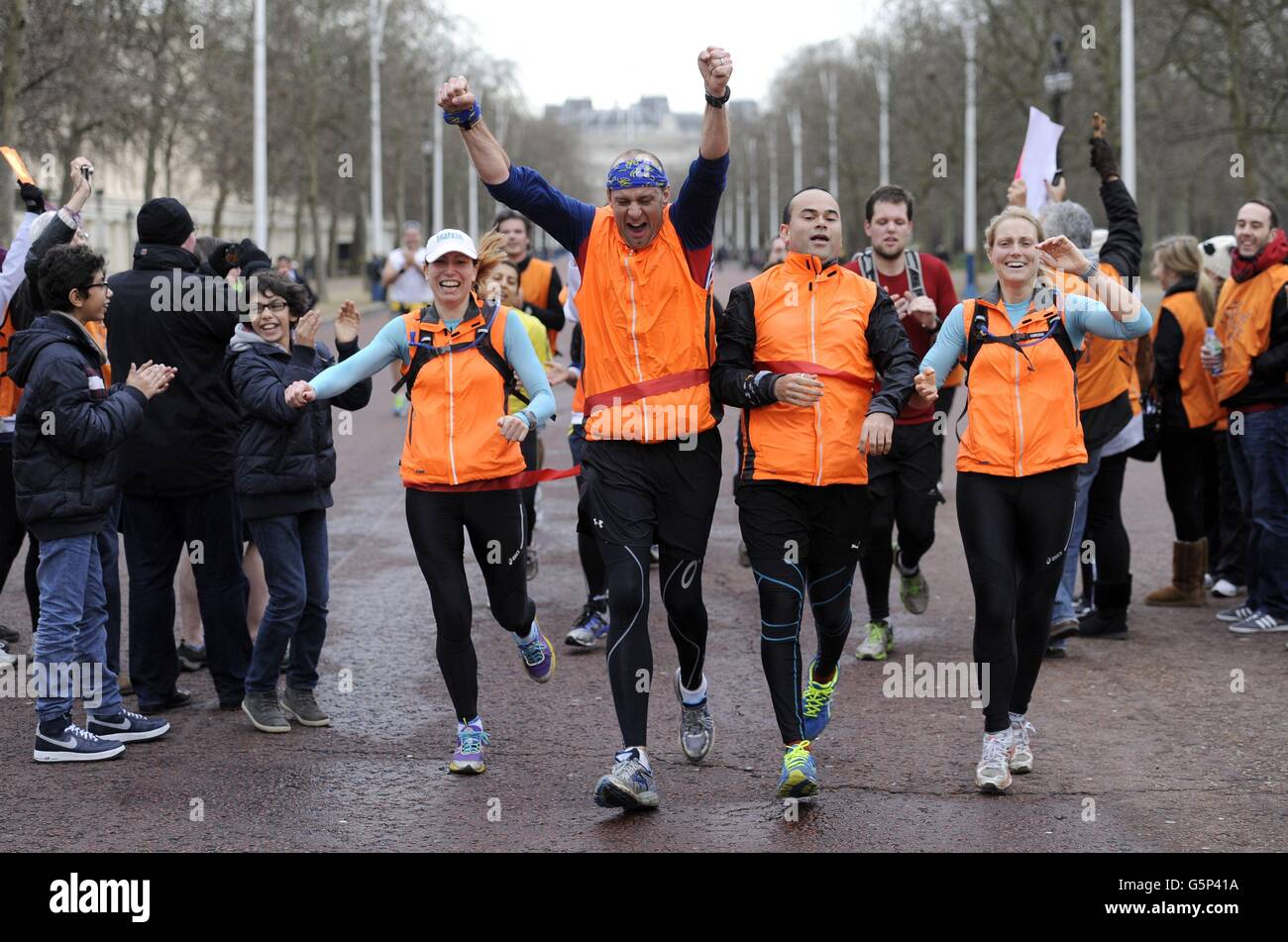 (left to right) Meredith Bochmann from Battersea, Matt Pullen from ...
