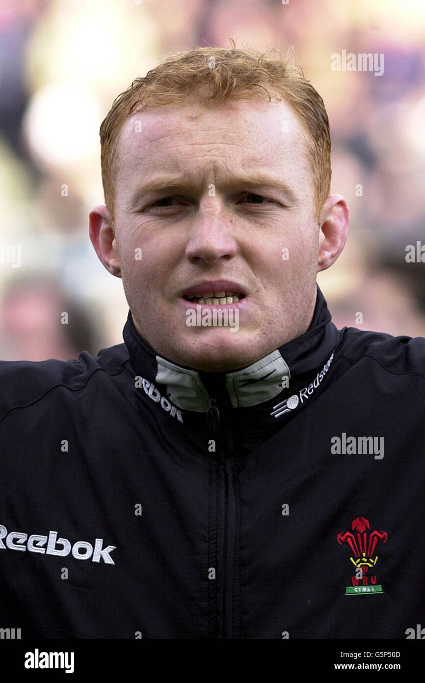 Wales player martyn williams hi-res stock photography and images - Alamy