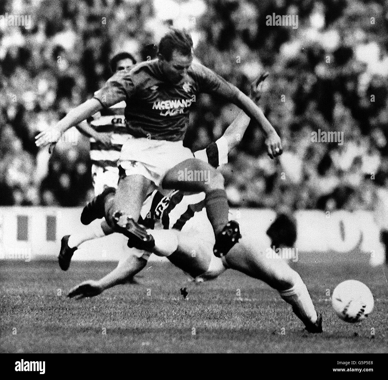 Trevor Steven of Glasgow Rangers Stock Photo - Alamy