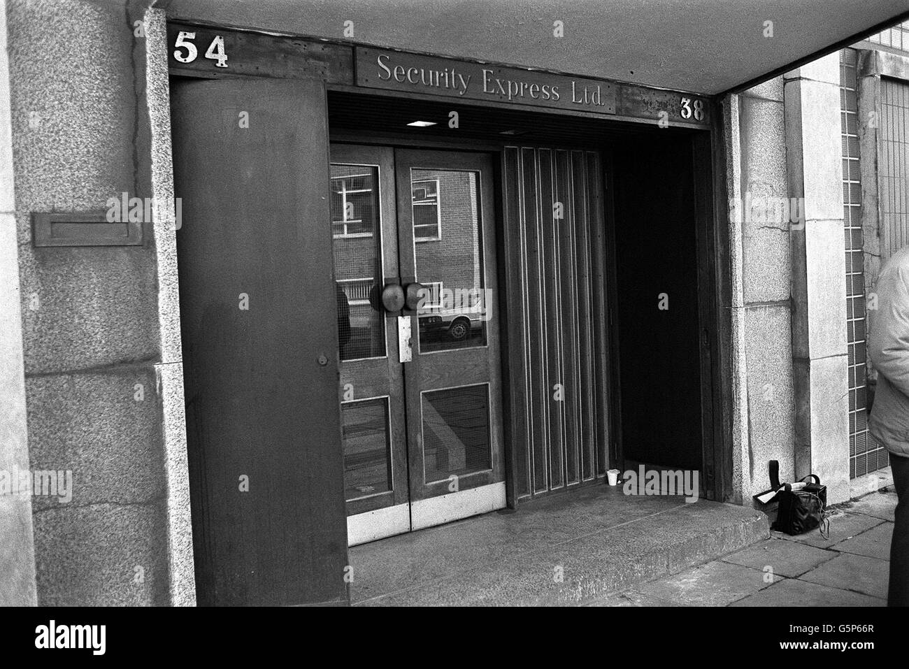 Security express robbery hi-res stock photography and images - Alamy