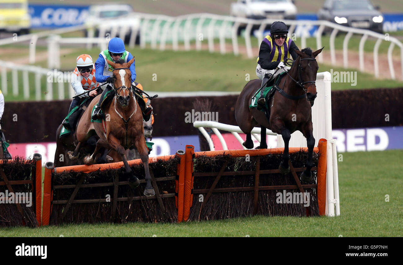 Horse Racing - Coral Welsh Grand National - Chepstow Racecourse Stock ...