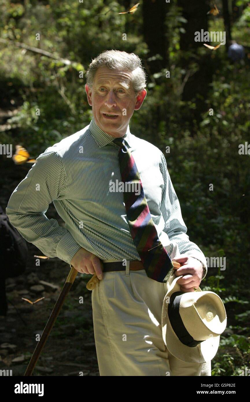 On the day of his five tour of brazil mexico hi-res stock photography ...