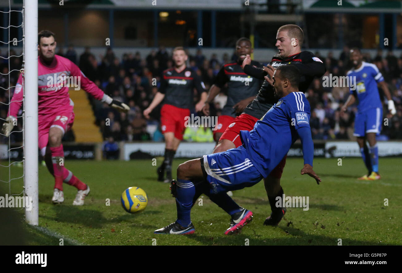 Soccer - FA Cup - Third Round - Macclesfield Town v Cardiff City - Moss ...