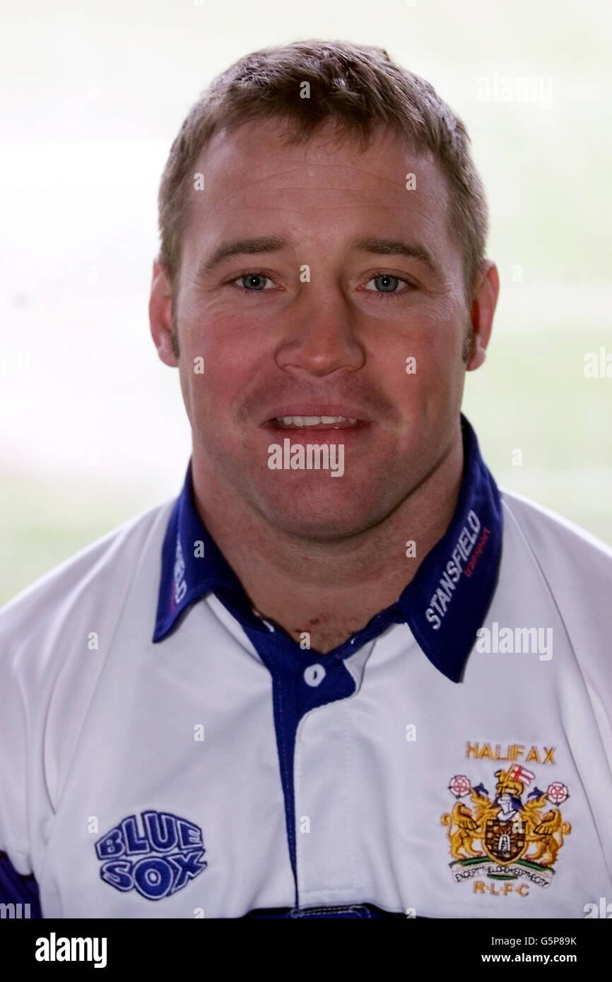 RUGBYL Flowers. Halifax Blue Sox's Jason Flowers, poses for the camera ...