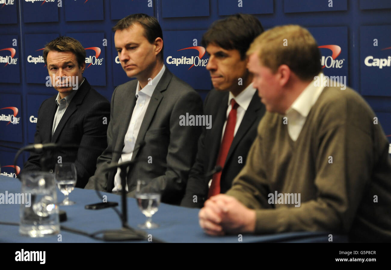 Former players david wetherall left hi-res stock photography and images ...