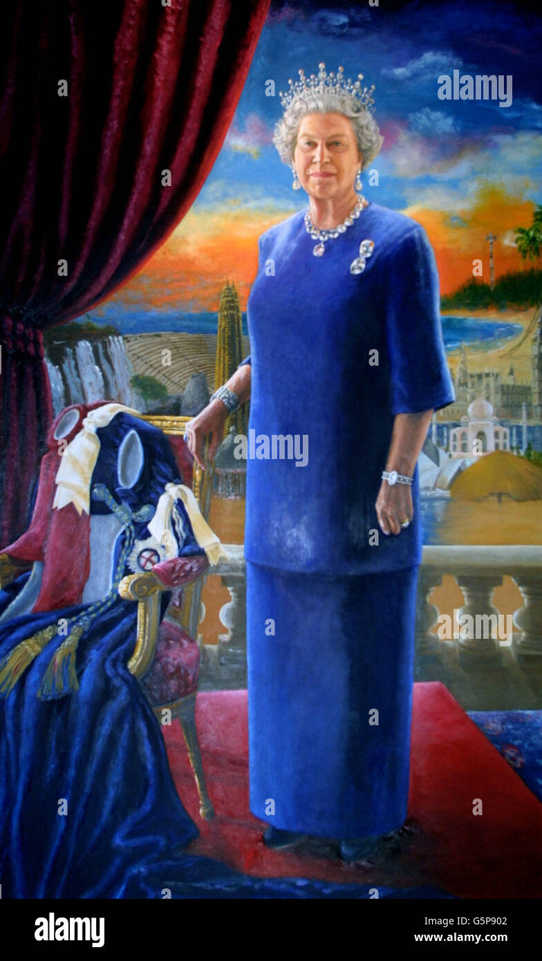 Royalty - Queen Elizabeth II Golden Jubilee Stock Photo - Alamy