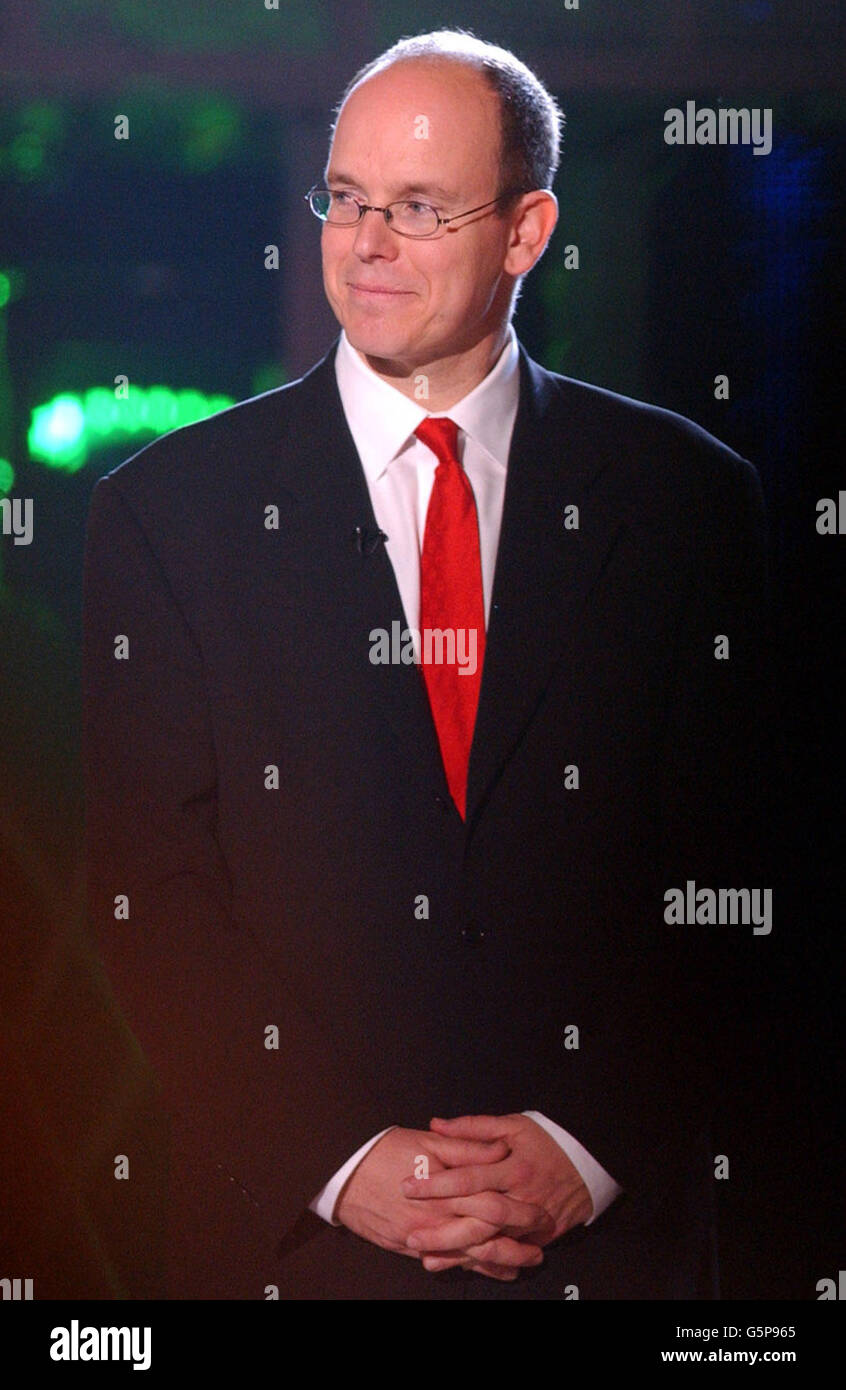 World Music Awards - Prince Albert Stock Photo - Alamy