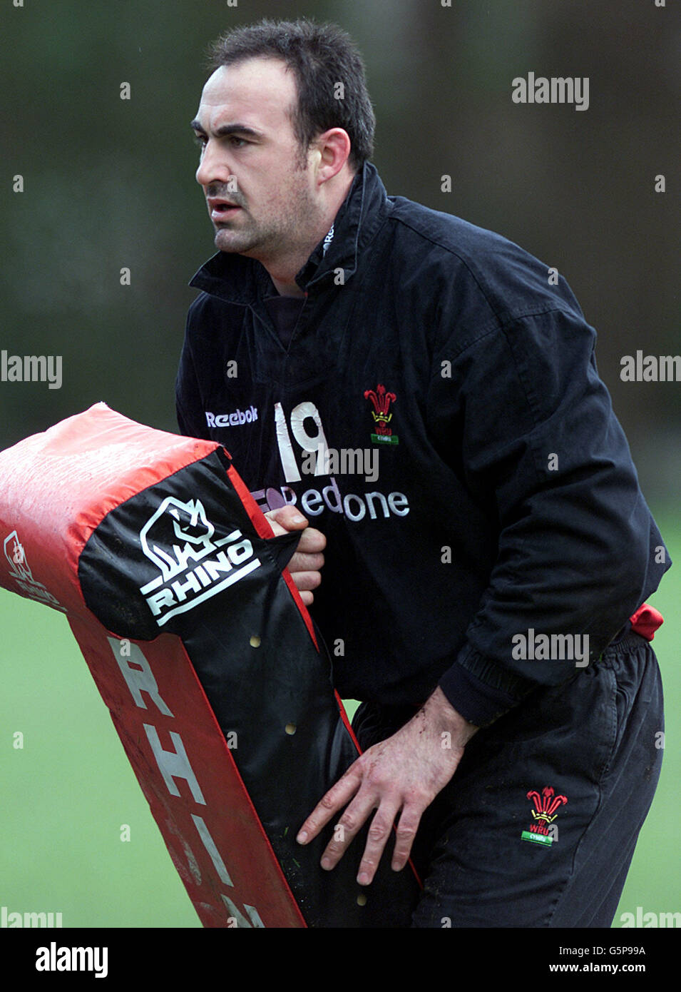 RUGBY UNION WALES CHRIS WYATT Stock Photo - Alamy