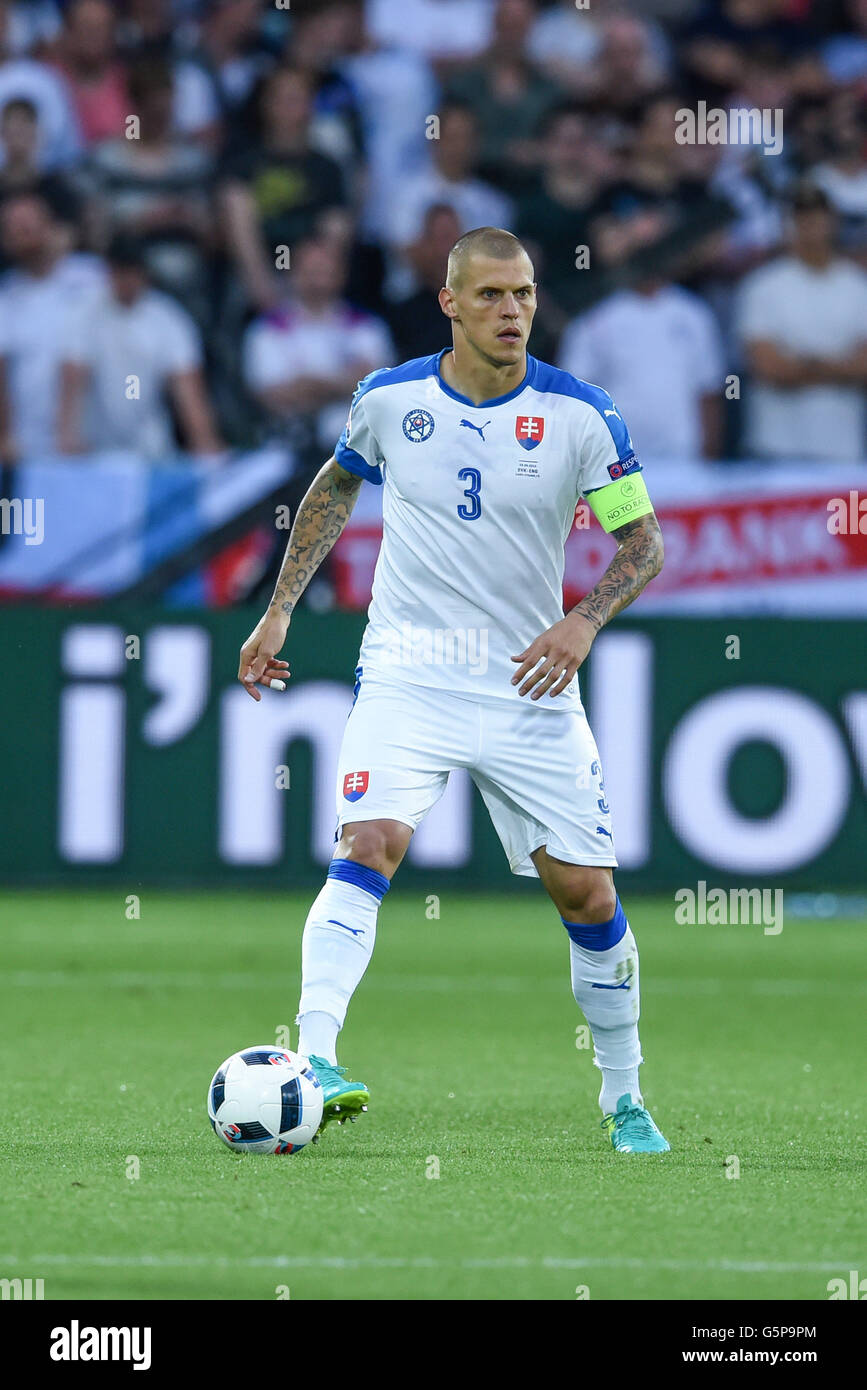 Martin Skrtel (Slovakia) ; June 20, 2016 - Football : Uefa Euro France ...