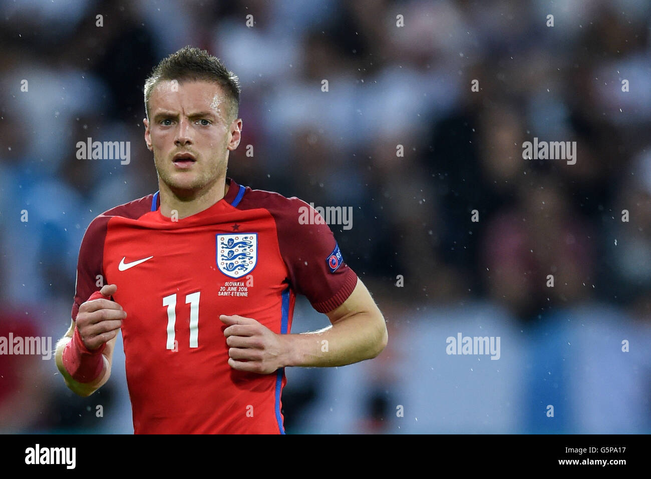 Jamie Vardy (England) ; June 20, 2016 - Football : Uefa Euro France ...