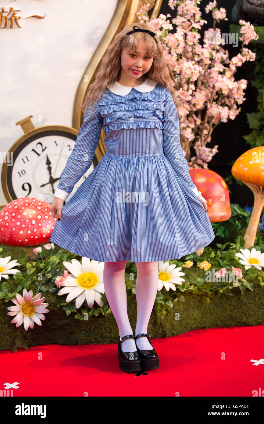 Tokyo, Japan. 21st June, 2016. Japanese model Peco attends the Japan ...