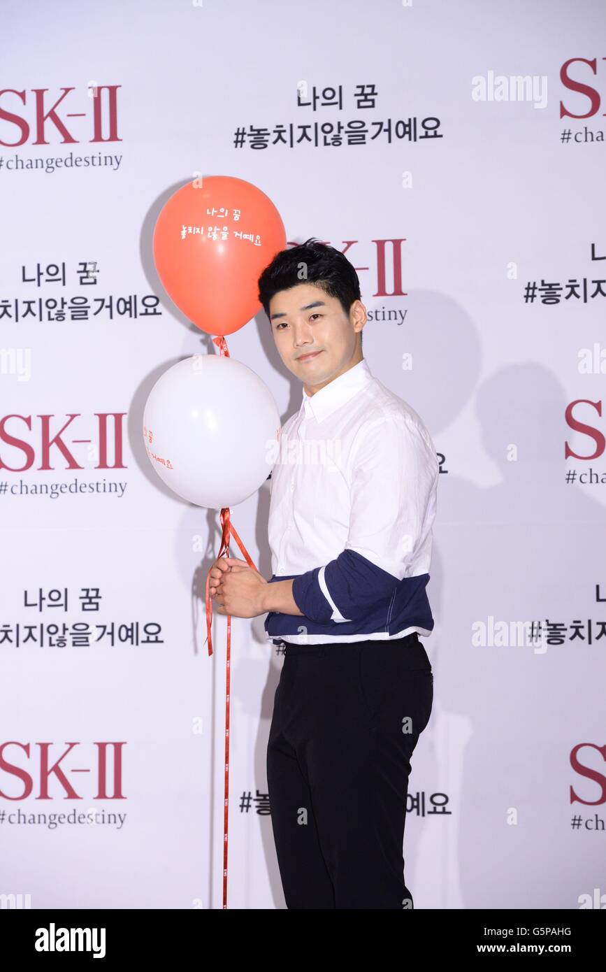 Seoul, Korea. 21st June, 2016. Hie-ae Kim, Sunny and Jong-shin Yoon ...