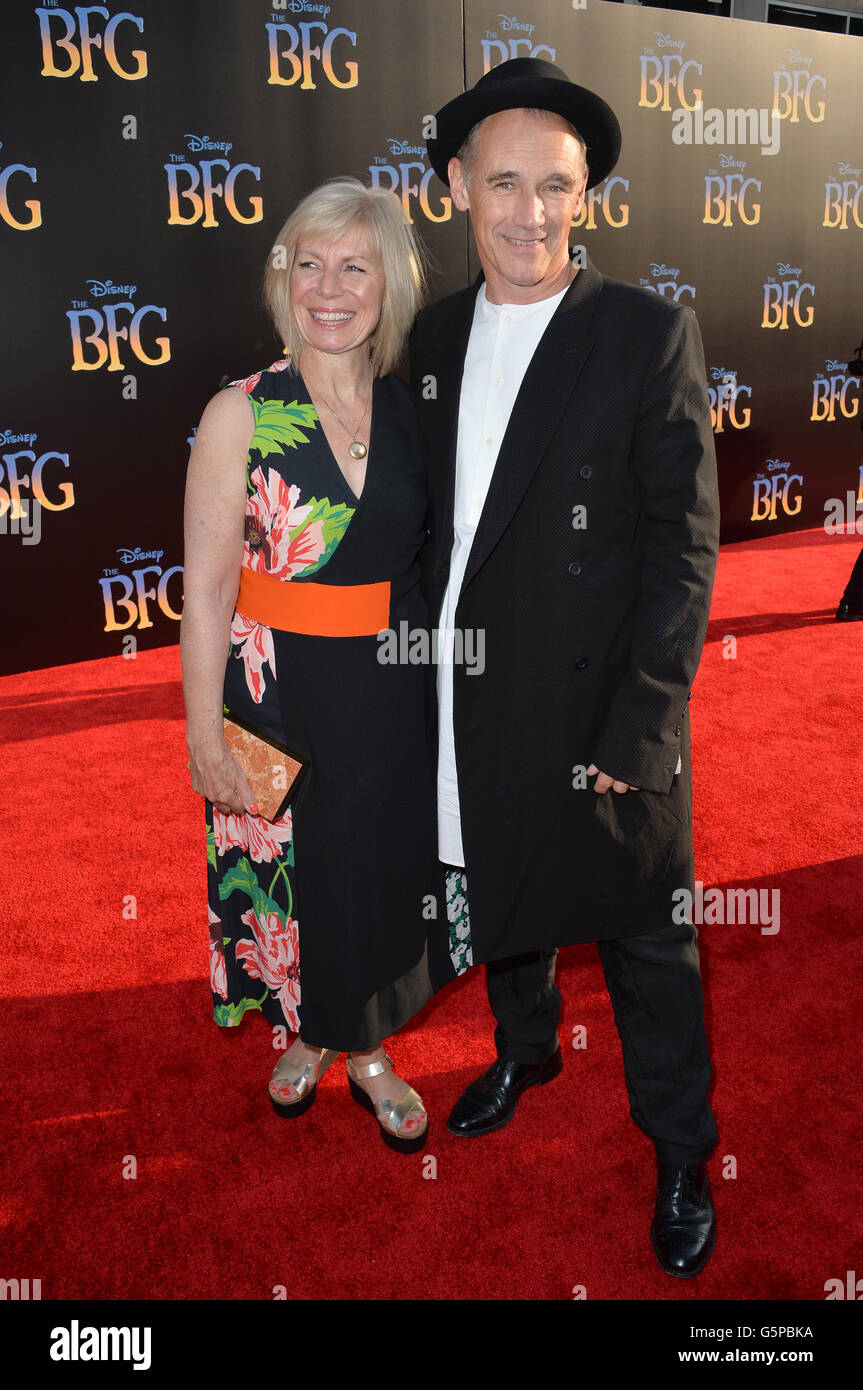 Los Angeles, California, USA. 21st June, 2016. Actor Mark Rylance ...