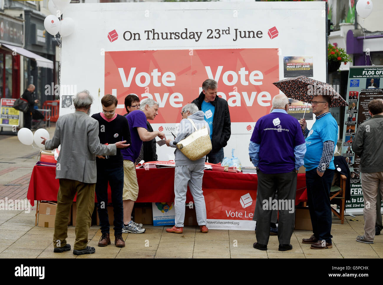 Vote Leave Campaign High Resolution Stock Photography and Images - Alamy