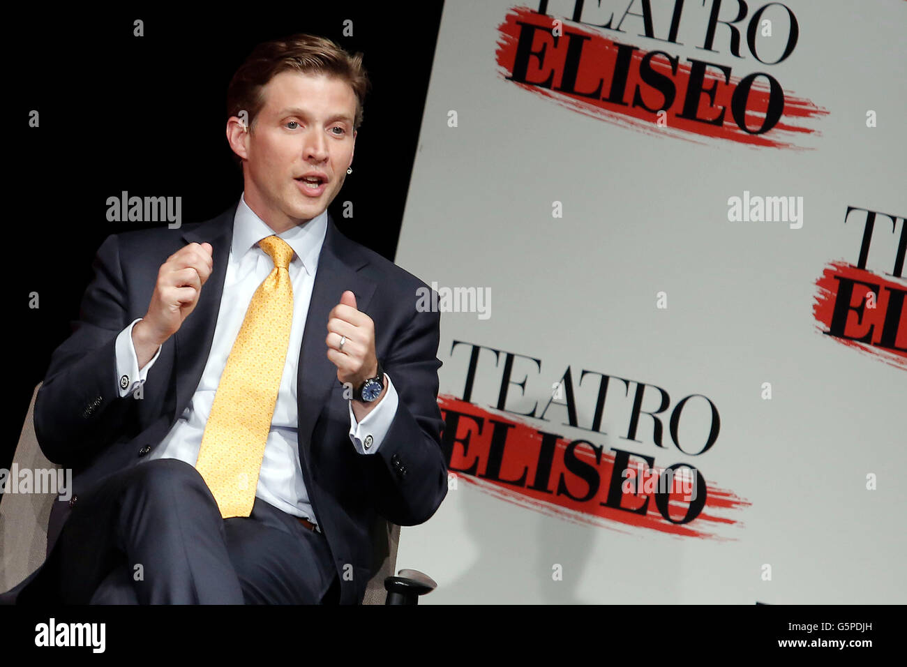 Alec Ross Rome 21st June 2016. Presentation of the book 'The industries ...
