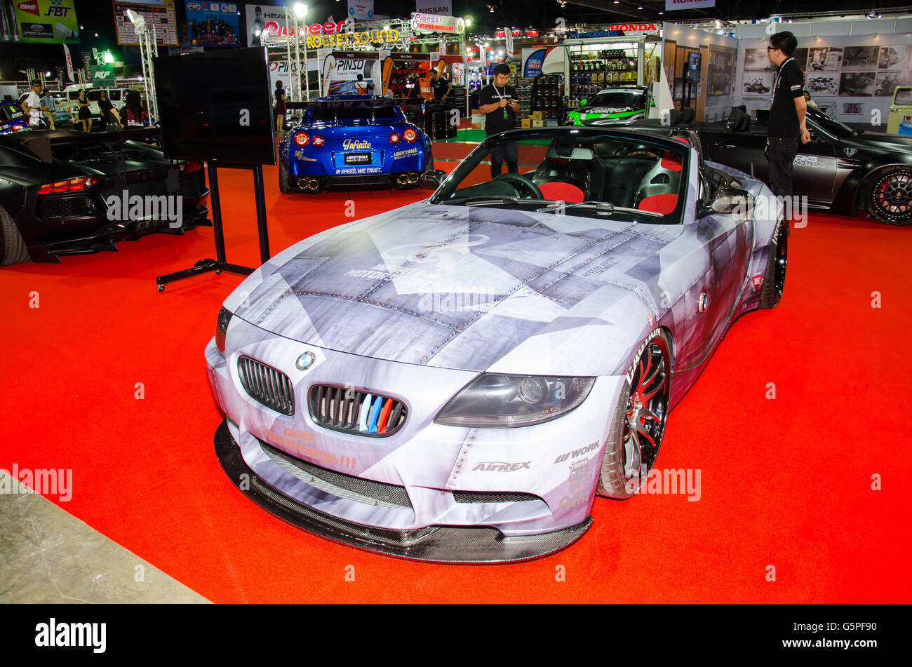 Bangkok, Thailand. 22nd June, 2016. BMW car on display at Bangkok ...