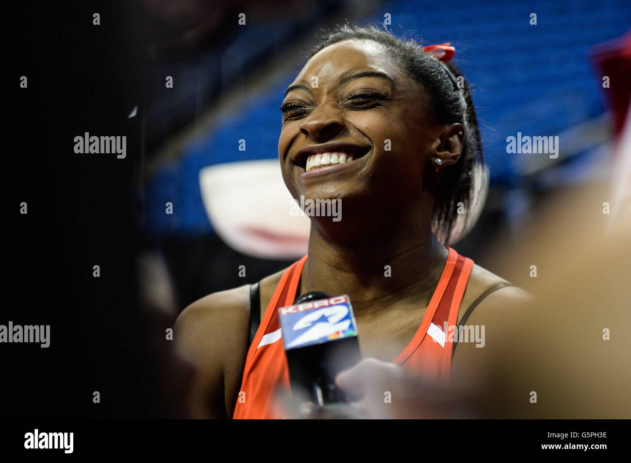St. Louis, Missouri, USA. 22nd June, 2016. Three time world champion ...