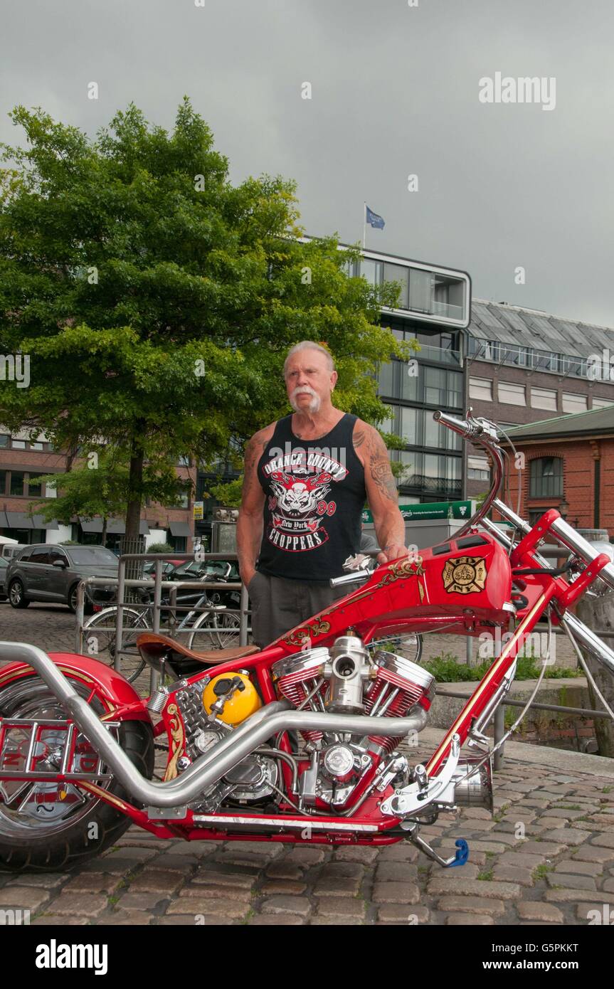 Hamburg, Germany. 22nd June, 2016. Paul John Teutul, one of the co ...