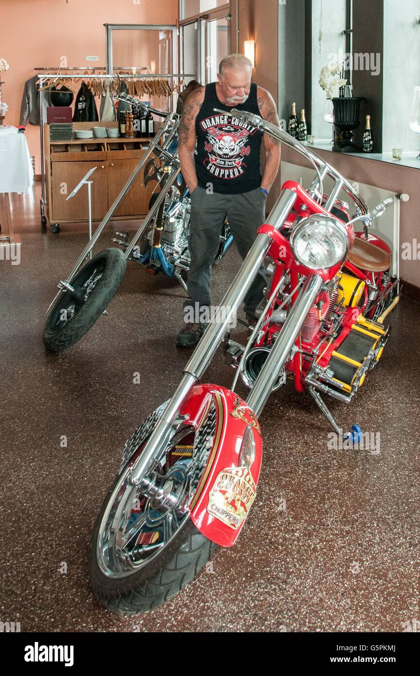 Hamburg, Germany. 22nd June, 2016. Paul John Teutul, one of the co ...