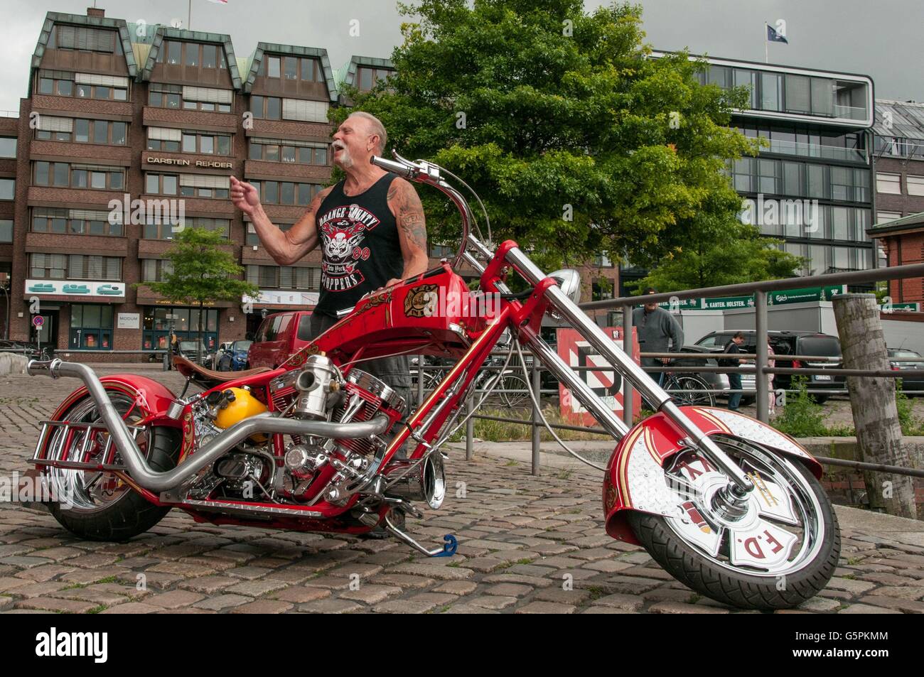 Hamburg, Germany. 22nd June, 2016. Paul John Teutul, one of the co ...