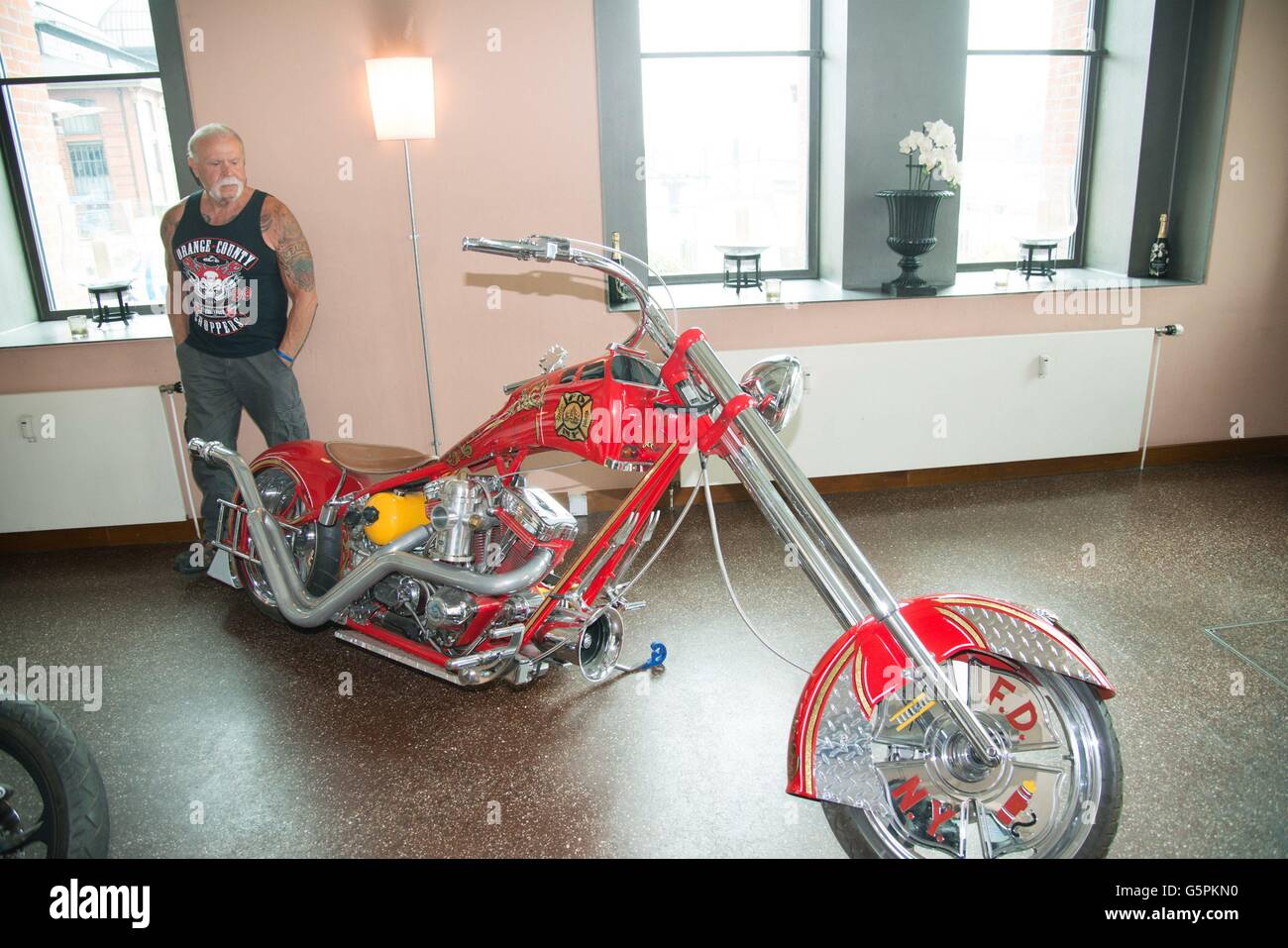 Hamburg, Germany. 22nd June, 2016. Paul John Teutul, one of the co ...