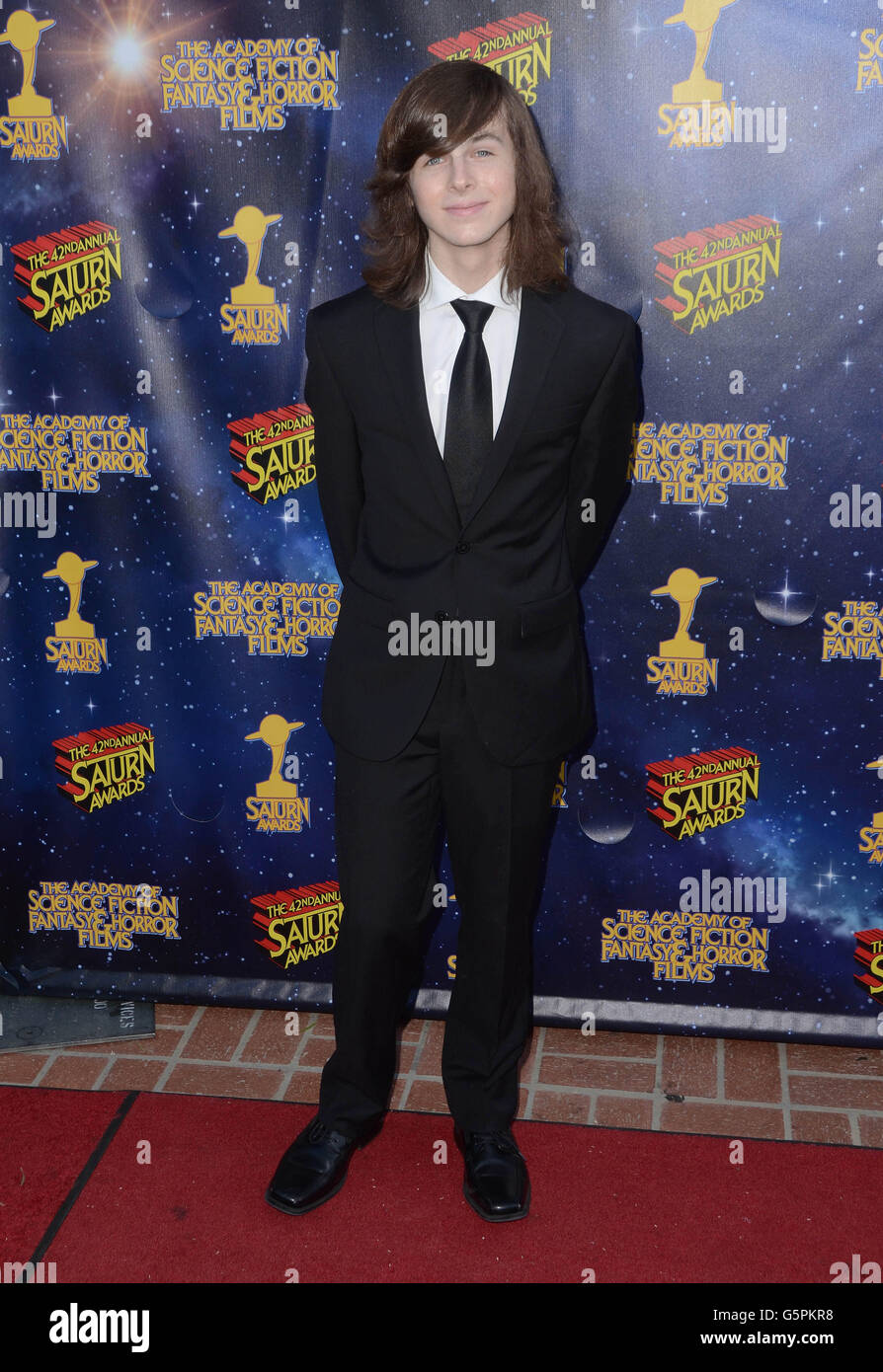 Burbank, CA, USA. 22nd June, 2016. Chandler Riggs. Arrivals for the ...