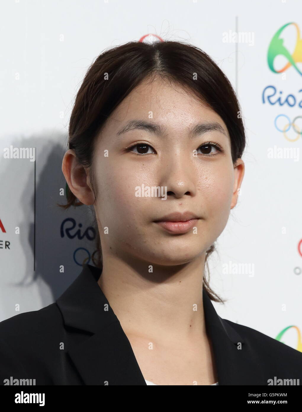 Japanese badminton player Misaki Matsutomo attends Omega send-off party ...