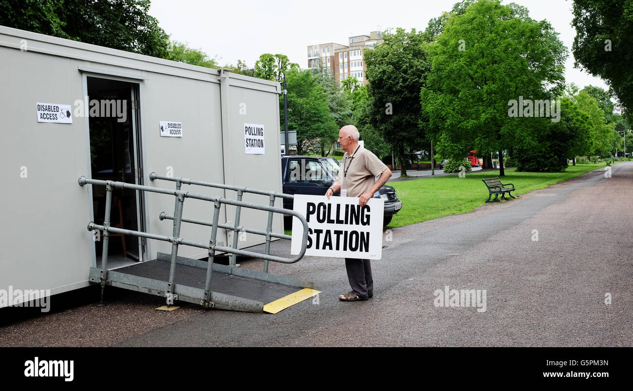 Mobile polling station hi-res stock photography and images - Alamy