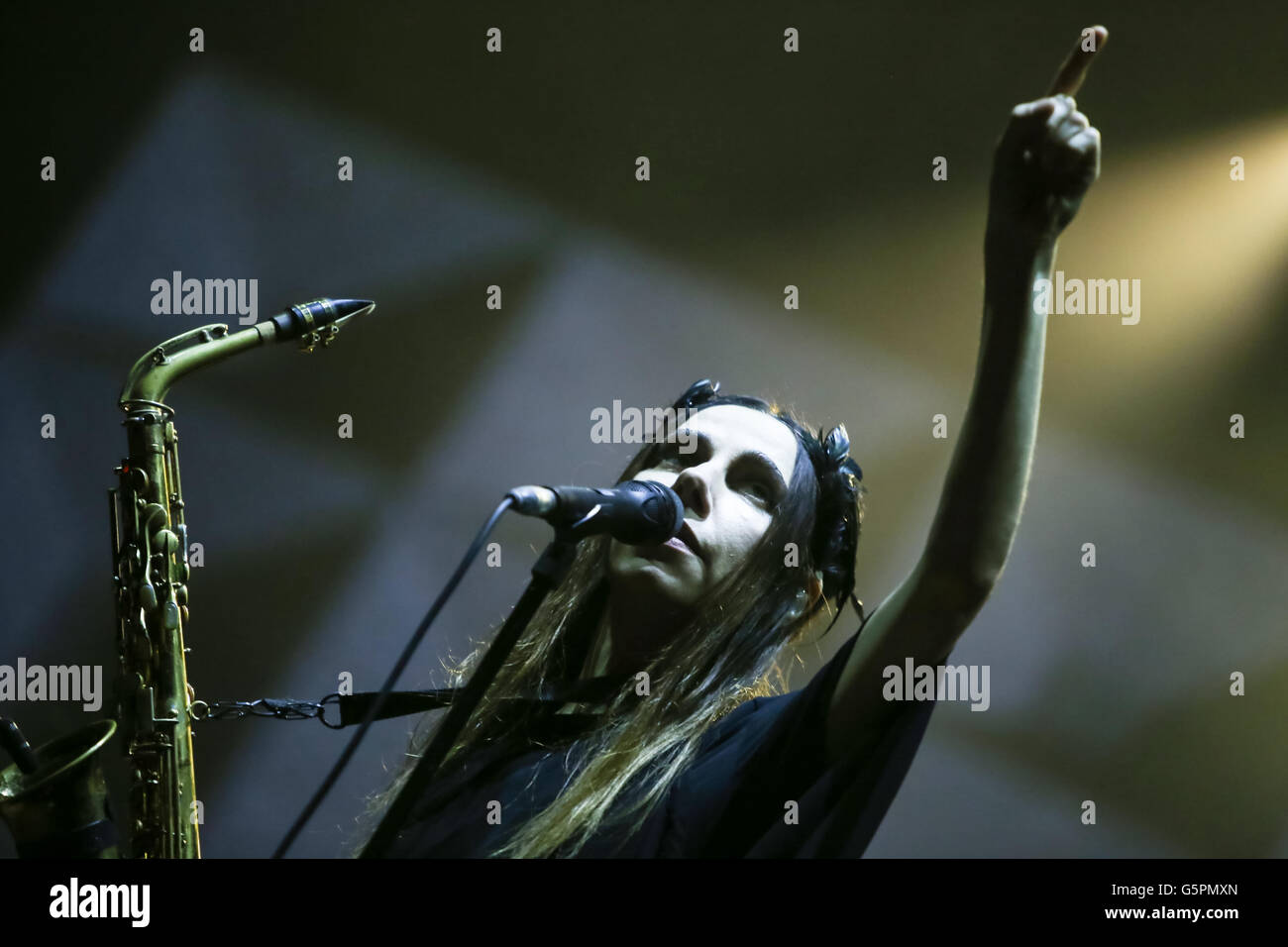 Zagreb, Croatia - 22th June, 2016 : Performance of english musician ...