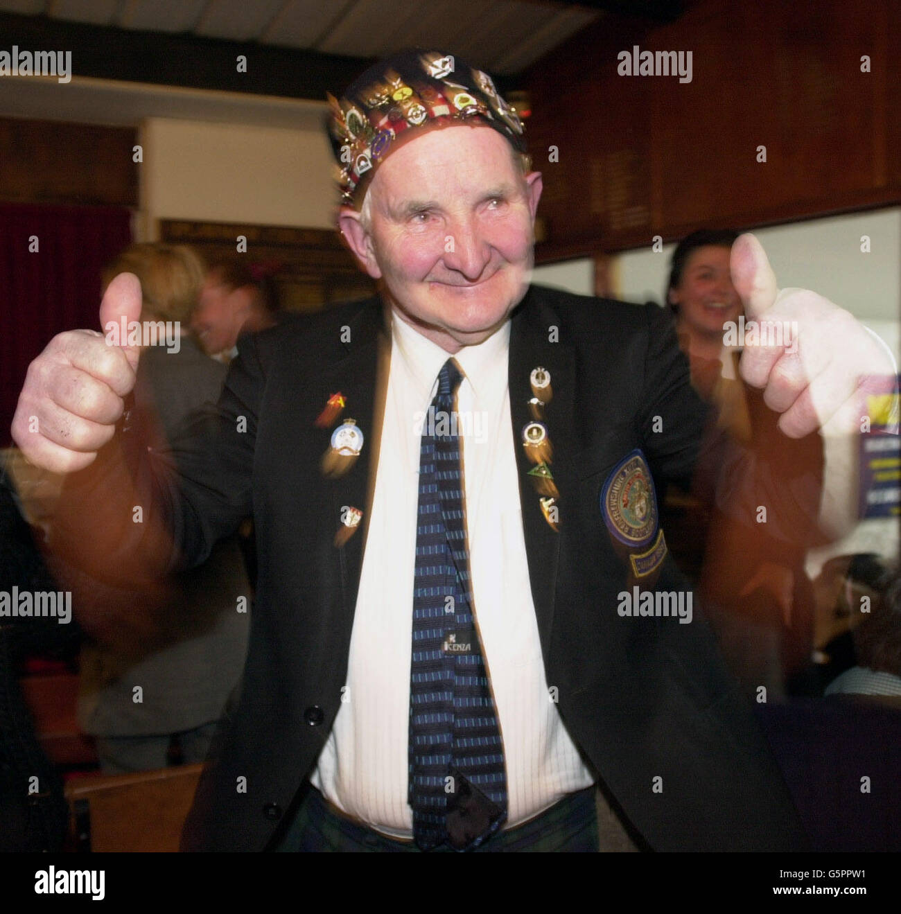 Celebrates the british curling teams gold medal hi-res stock ...