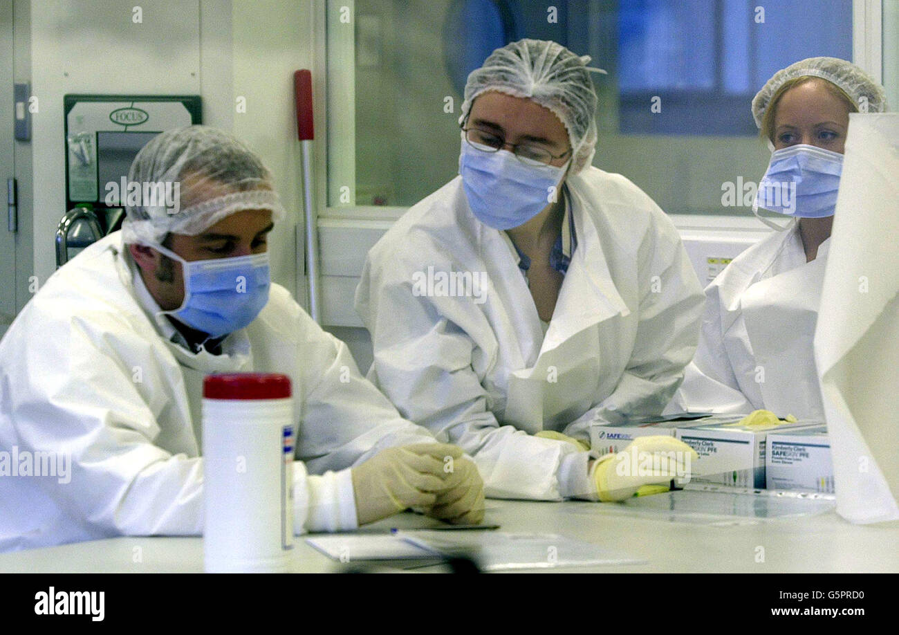 Forensic Science Service Stock Photo - Alamy