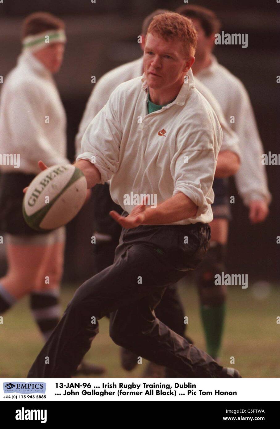 Irish Rugby Training Stock Photo - Alamy