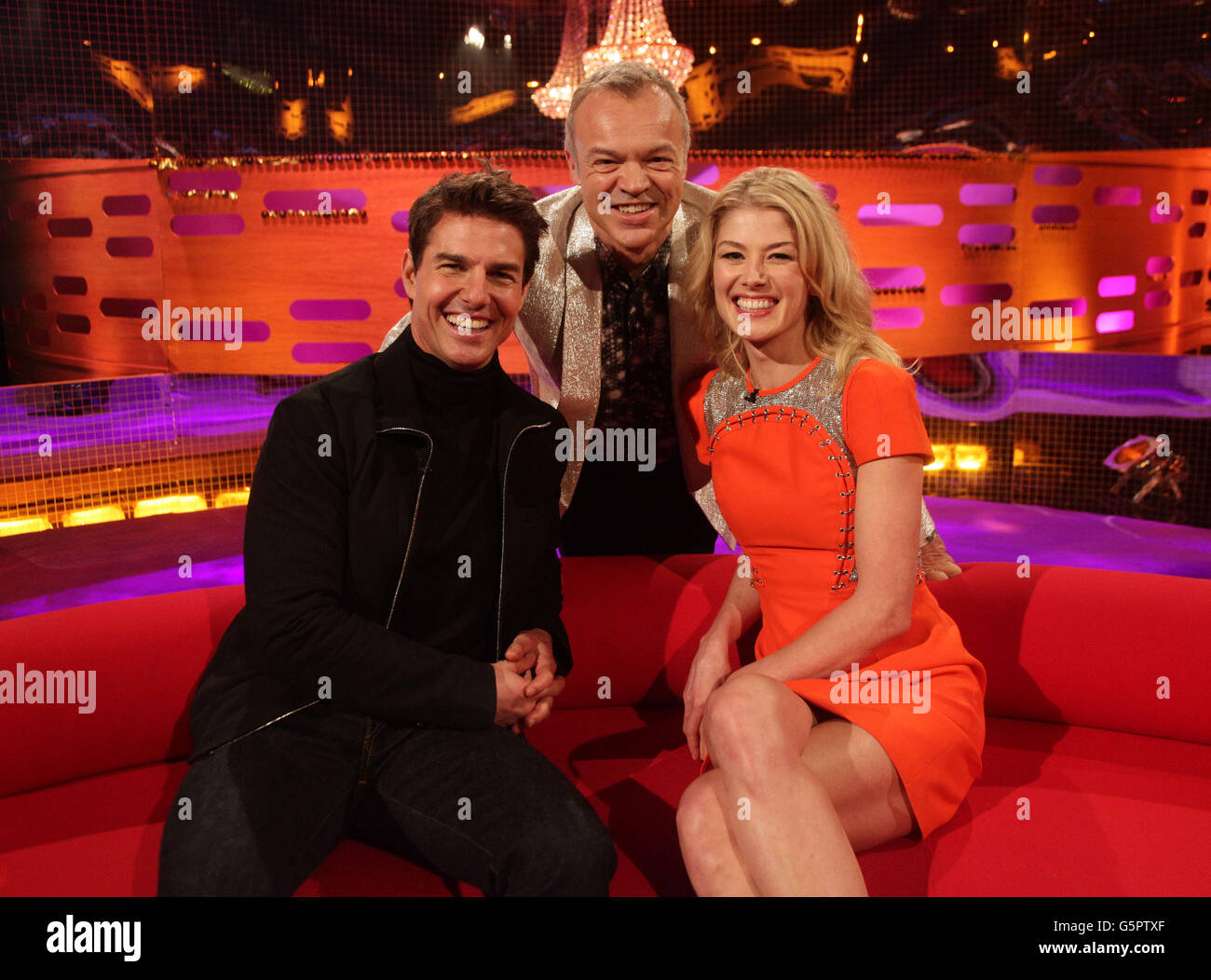 Graham Norton With Tom Cruise High Resolution Stock Photography and ...