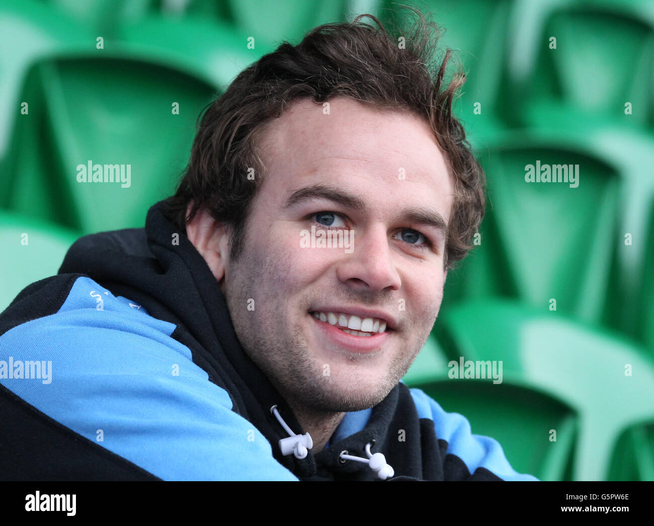 Glasgow warriors ruaridh jackson during team announcement at scotstoun ...