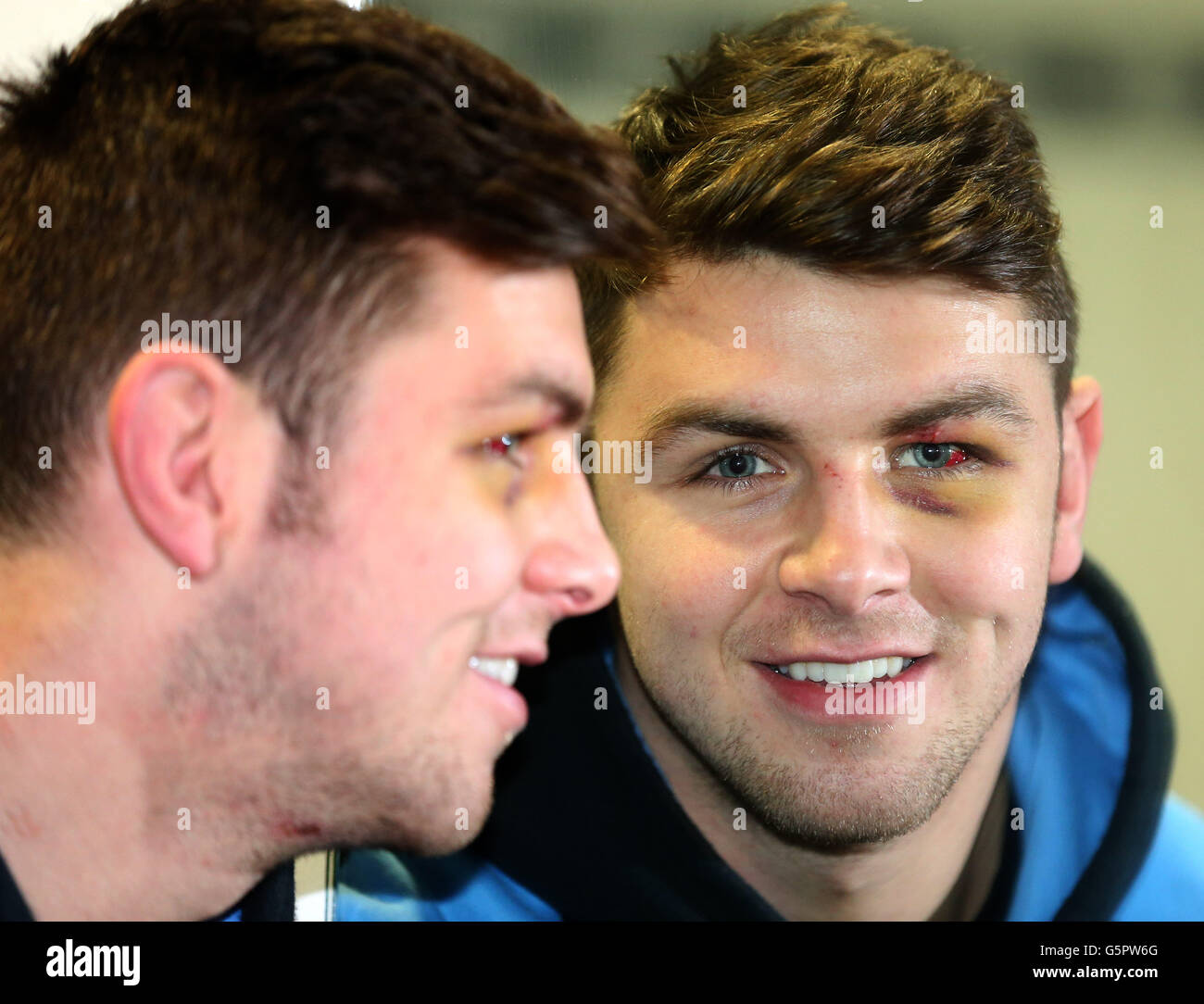 Glasgow warriors player ryan wilson team announcement scotstoun stadium ...