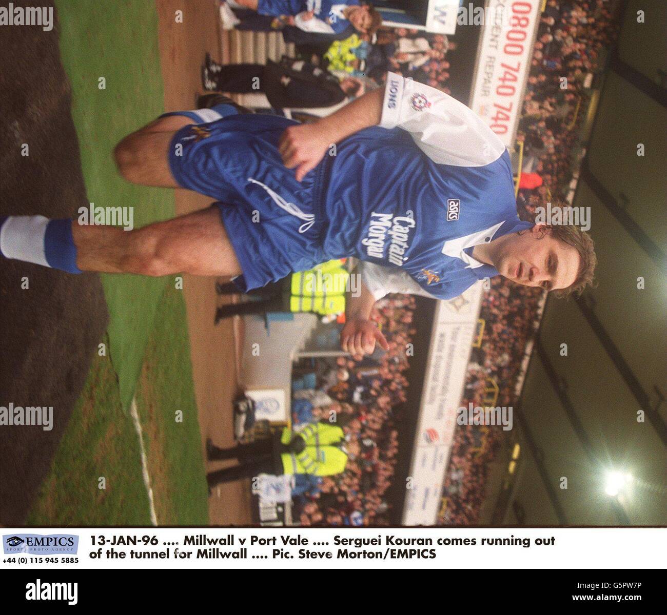 First Division - Millwall v Port Vale Stock Photo - Alamy