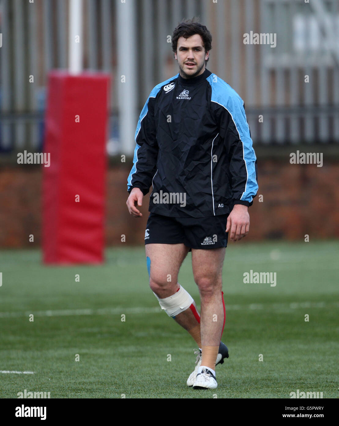 Rugby Union - Glasgow Warriors Team Run - Scotstoun Stadium. Glasgow ...