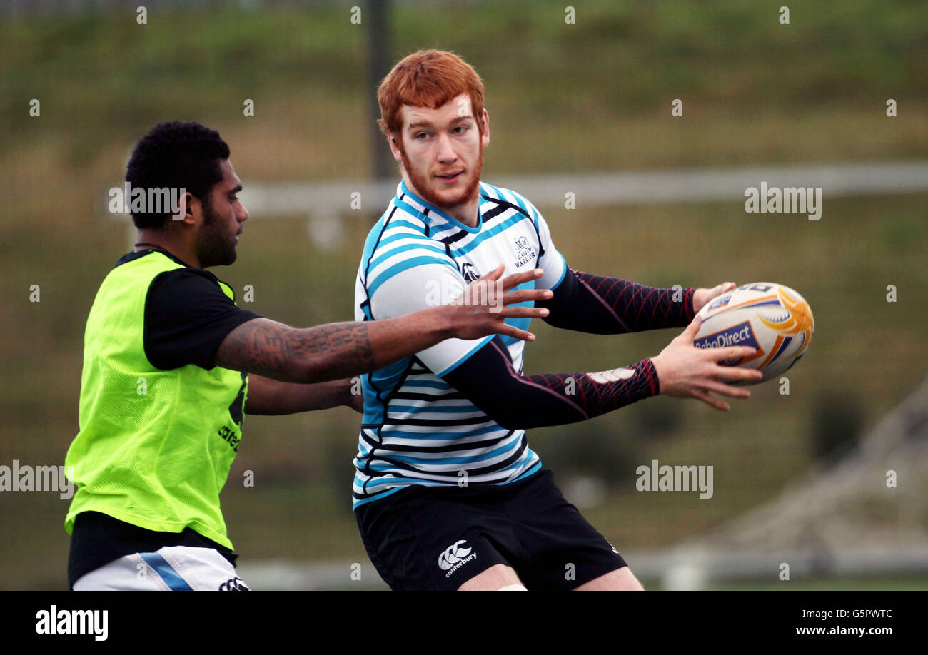 Rugby Union - Glasgow Warriors Team Run - Scotstoun Stadium Stock Photo ...