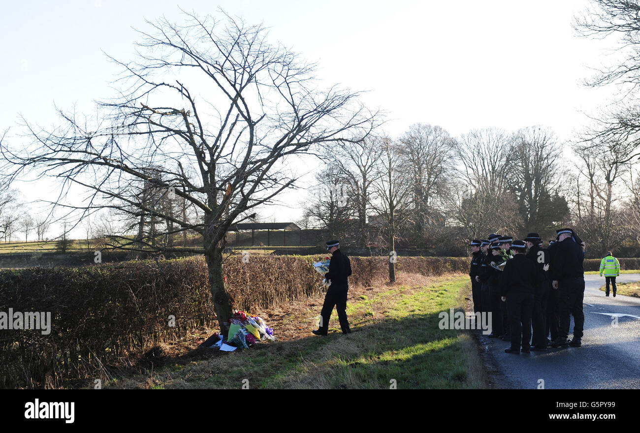 Police officer death Stock Photo - Alamy