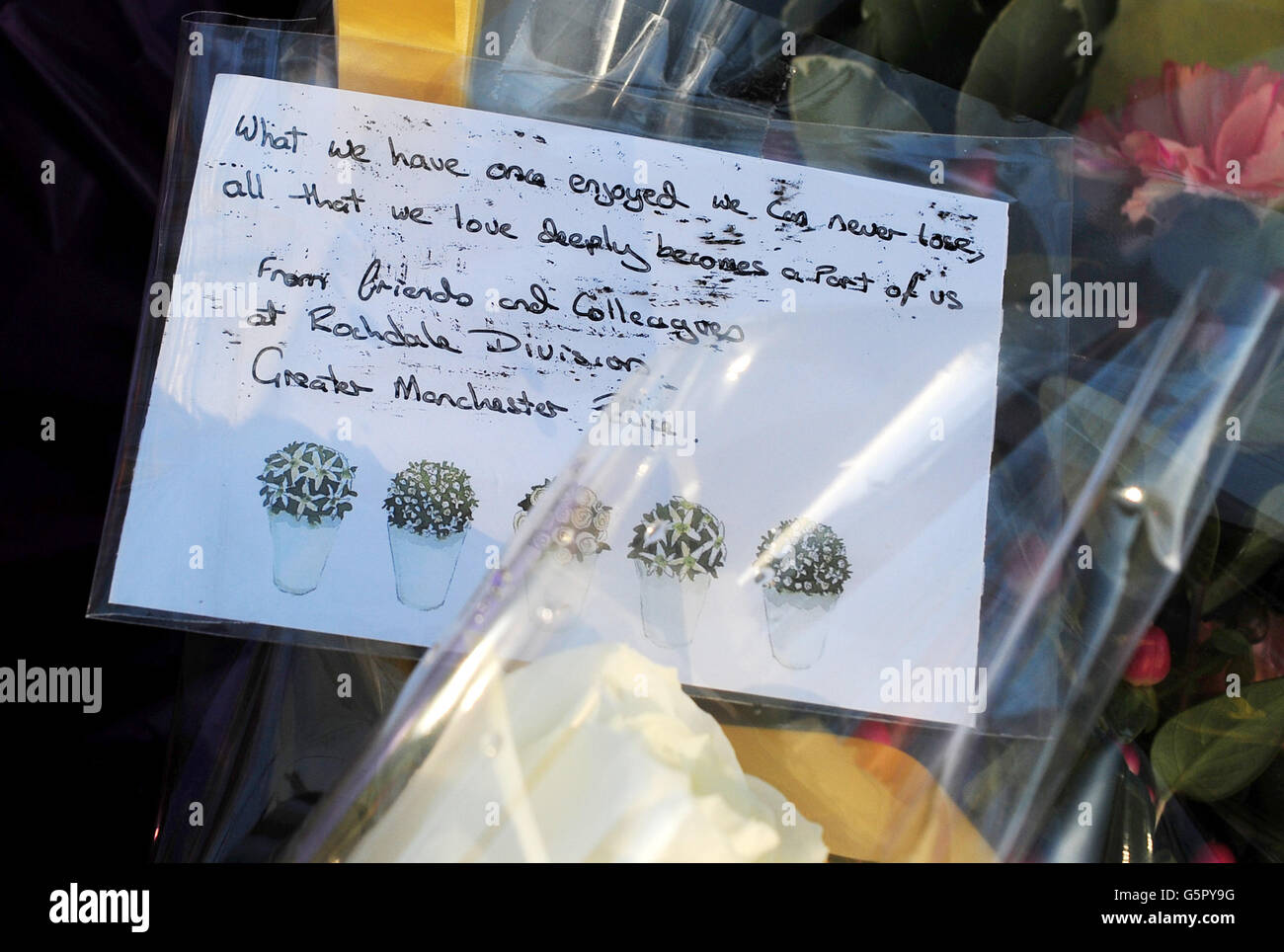 Crime scene message hi-res stock photography and images - Alamy