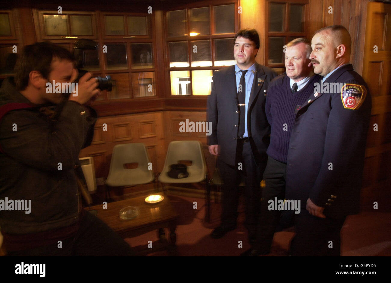 NY Fire fighters In Dublin Stock Photo - Alamy