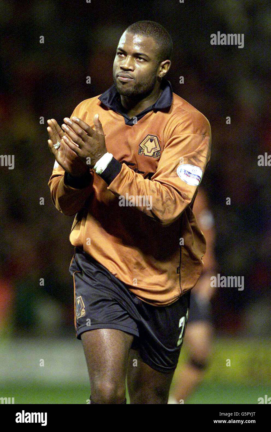 Wolverhampton Wanderers striker Nathan Blake, during the Nationwide ...